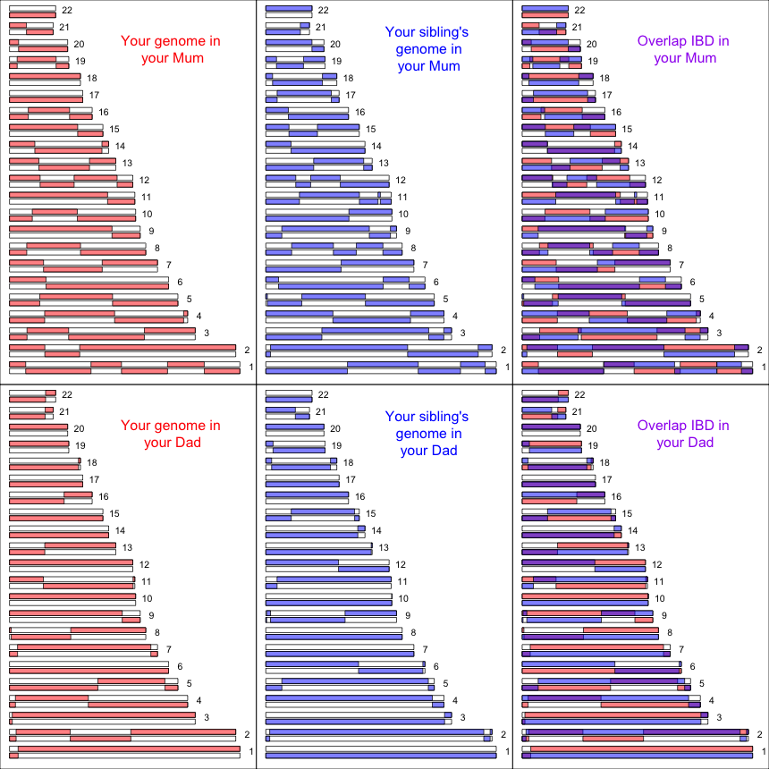 Genomic variation in sharing between siblings | gcbias