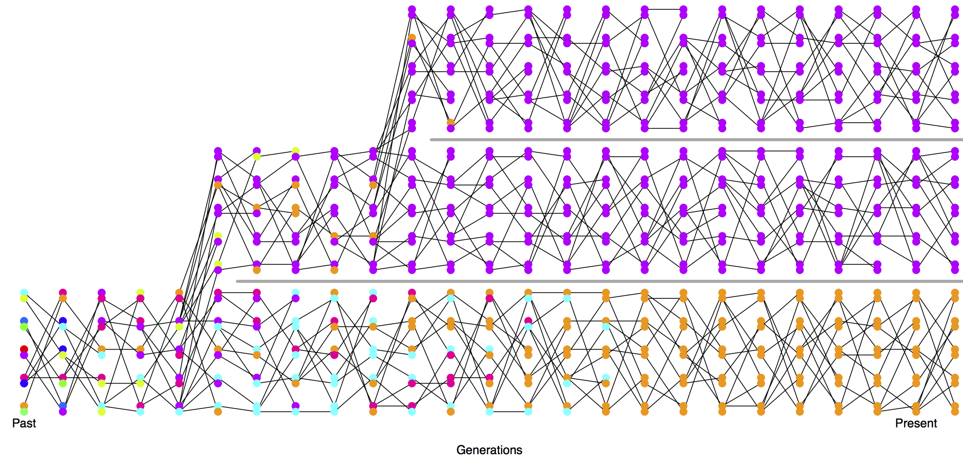 Figures of Incomplete Lineage Sorting | gcbias